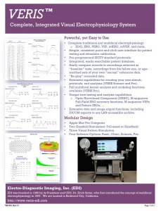 Veris ERG / mfERG - www.Cephalon.eu